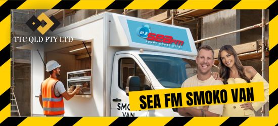 Foz & Brooke's Smoko Van! - 91.9 SEA FM | Sunshine Coast Radio
